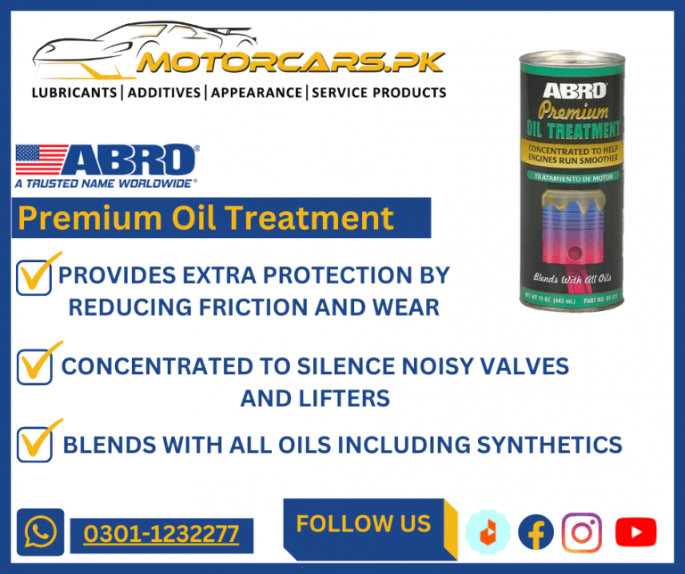 Buy ABRO Premium Oil Treatment OT-511 in Pakistan - MotorCars