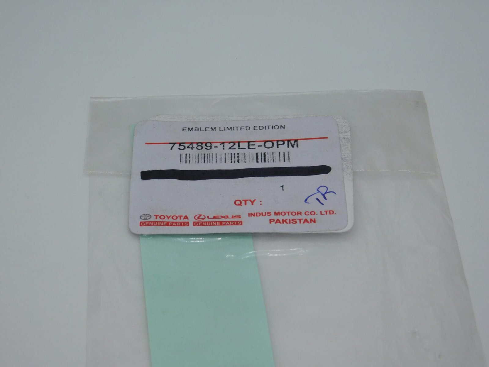 Buy TOYOTA COROLLA LIMITED EDITION STICKER in Pakistan - MotorCars